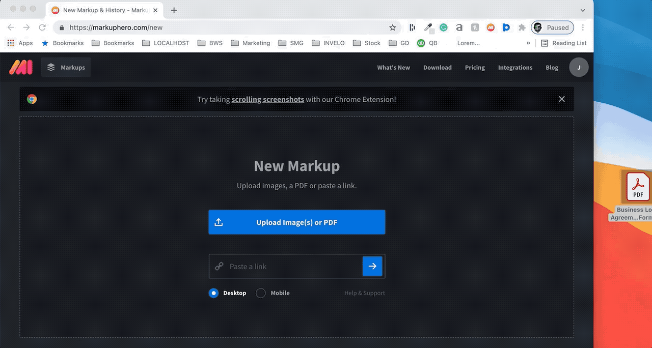PDF Markup Easy Lightning Fast For Free
